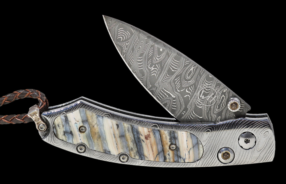 William Henry Limited Edition B09 Aztec Knife - Scrimshaw Collector