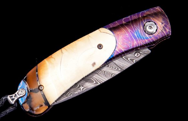 William Henry Limited Edition B09 Blue Ridge Knife - Scrimshaw Collector