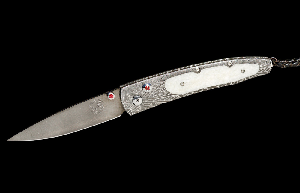 William Henry Limited Edition B10 Gray Dawn Knife - Scrimshaw Collector
