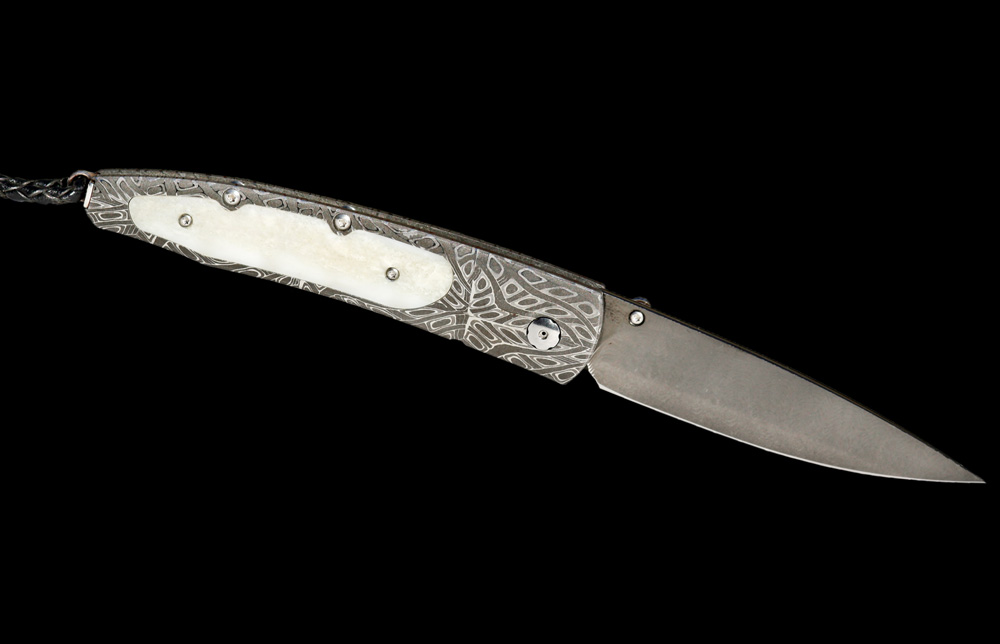 William Henry Limited Edition B10 Gray Dawn Knife - Scrimshaw Collector