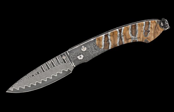 William Henry Limited Edition B12 Stone River Knife - Scrimshaw Collector