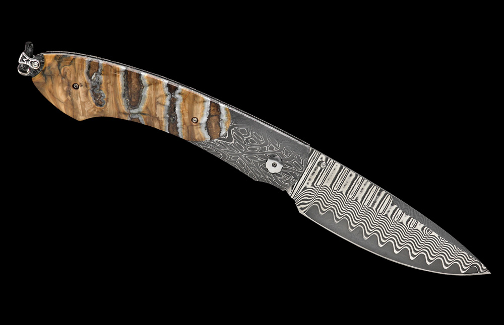 William Henry Limited Edition B12 Stone River Knife - Scrimshaw Collector