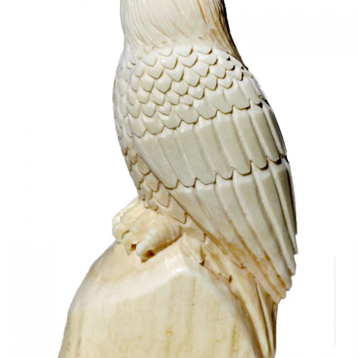 - Owl Ivory Carving