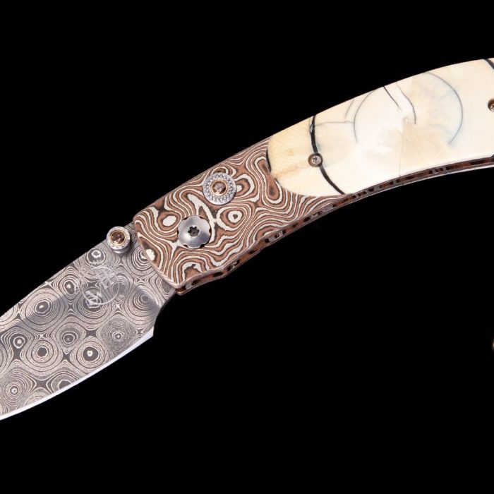 William Henry Limited Edition B09 Spiral Knife - Scrimshaw Gallery