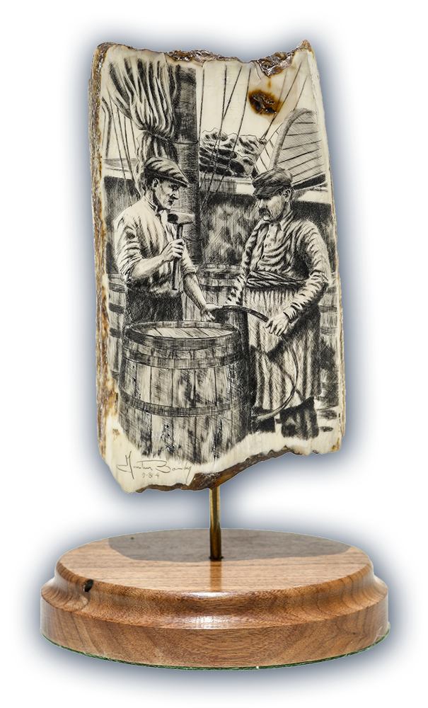 Scrimshaw Collector | One of a Kind Nautical Scrimhaw Art