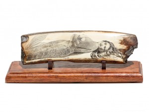 Stunning Sunbathing Mermaid - Scrimshaw Collector